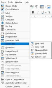 LibreOffice writer Form Menu in Hindi || Libre Office Form Mcq